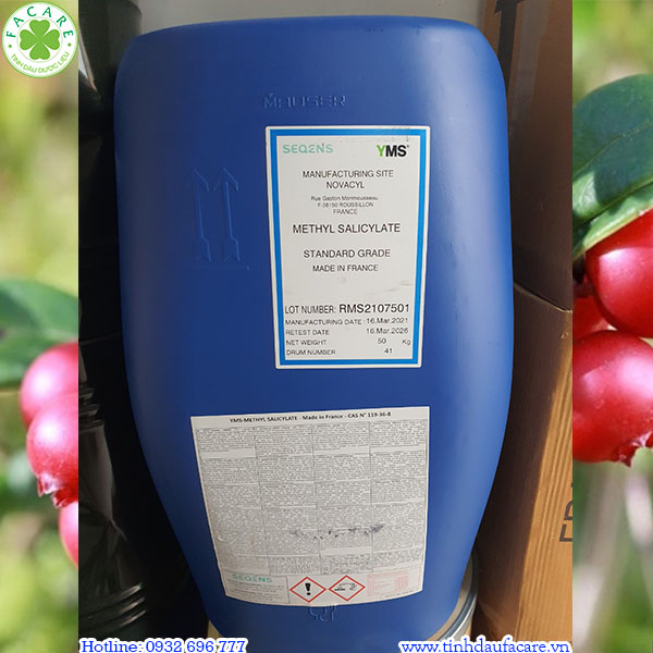 Dầu Nóng - Methyl Salicylate Giá Sỉ - Nhập Khẩu Và Phân Phối Tinh Dầu ...